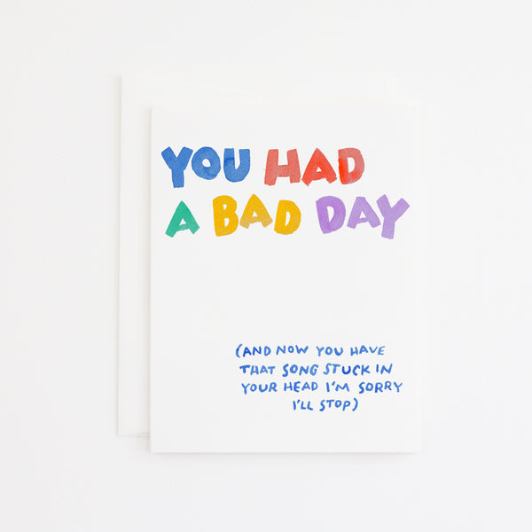 Bad Day Card – Party Sally