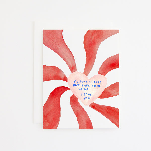 Heart Rays Card – Party Sally