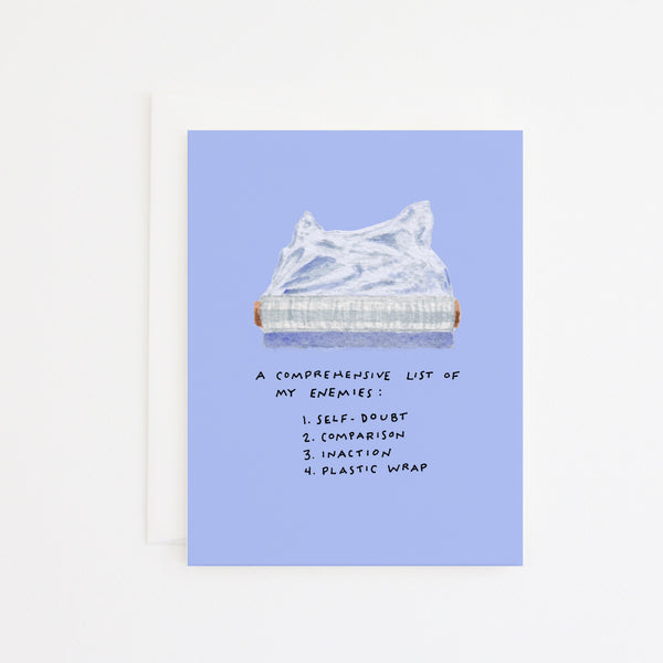 Plastic Wrap Card – Party Sally
